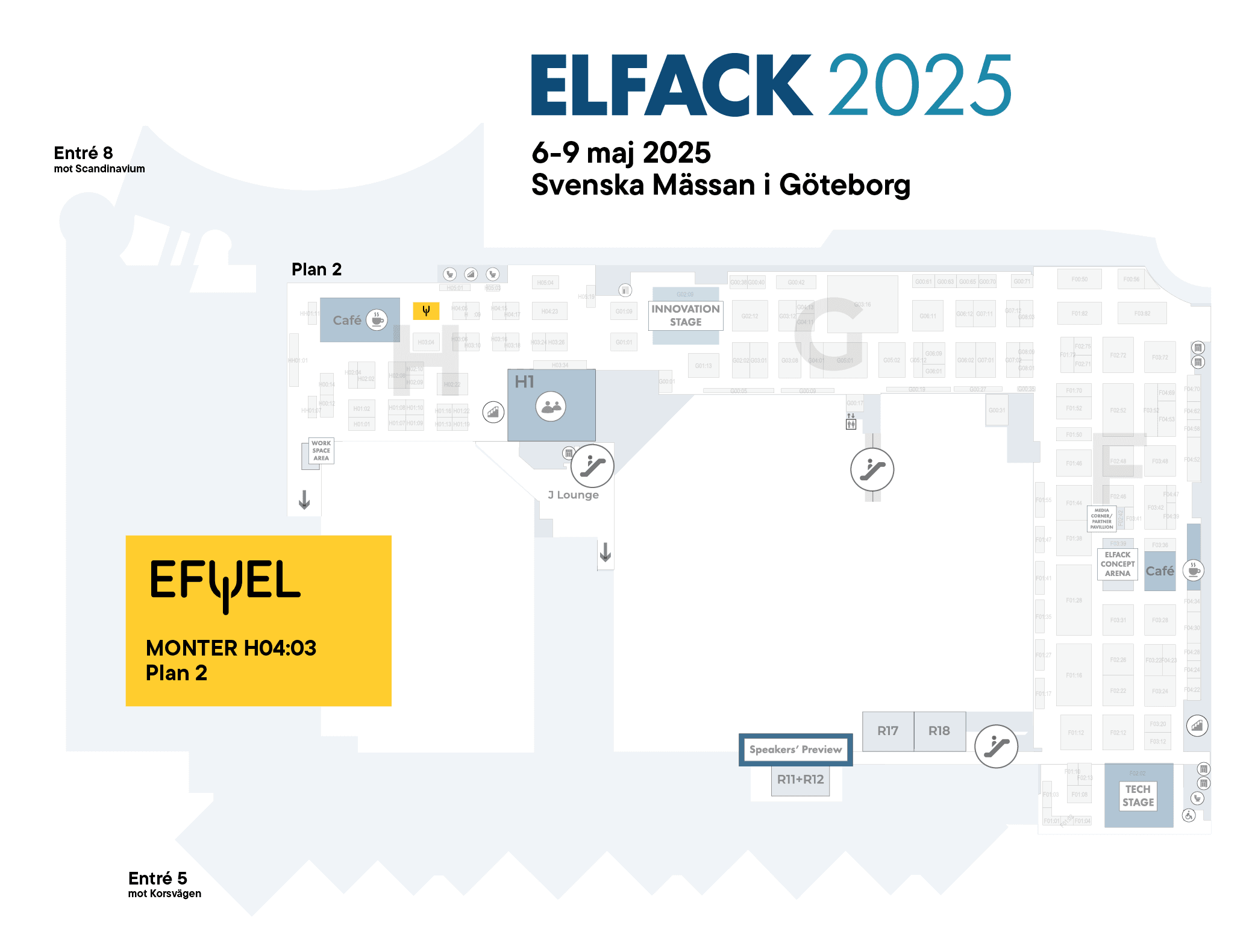 Träffa oss på Elfack i 6-9 maj. Gratis entrébiljett här. - EFUEL